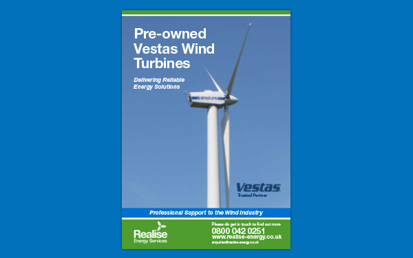 Realise Energy Services Pre-owned Vestas Leaflet - Realise Energy